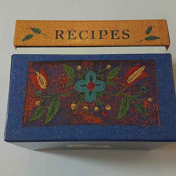 Hallmark | Kitchen | Hallmark Recipe Card And Box Set | Poshmark